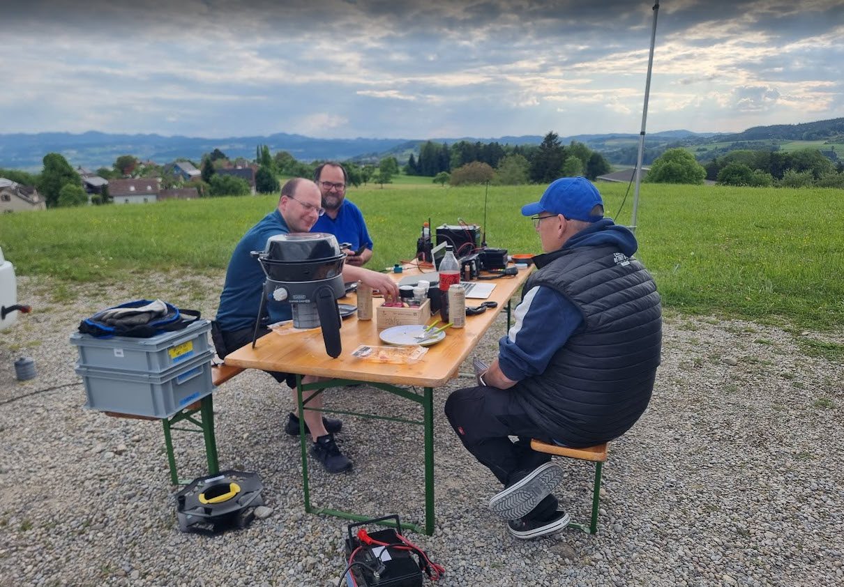 Funk-Wochenende auf dem Nollen: Trotz widriger Funk-Bedingungen ein ...